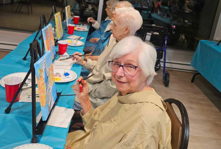 Painting Activities for Seniors: Year Two in Our Partnership with MEPEC ...